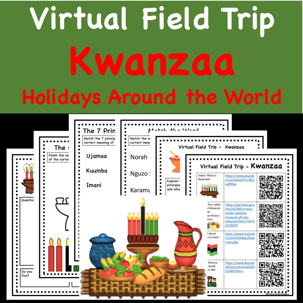 Holidays Around the World Virtual Field Trip- Kwanzaa