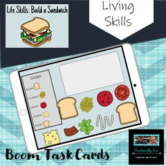 Life Skills: Build a Sandwich Boom Card