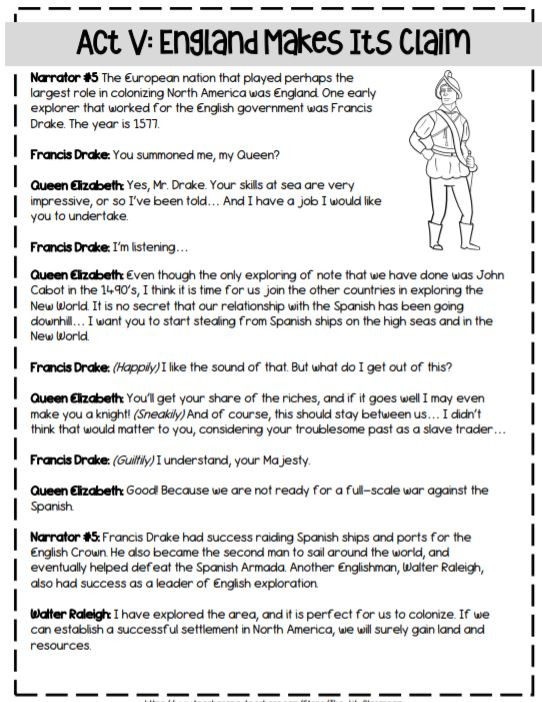 Age of Discovery/ Exploration Reader's Theater - Amped Up Learning