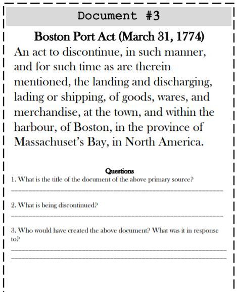 American Revolution DBQ Bundle - Amped Up Learning