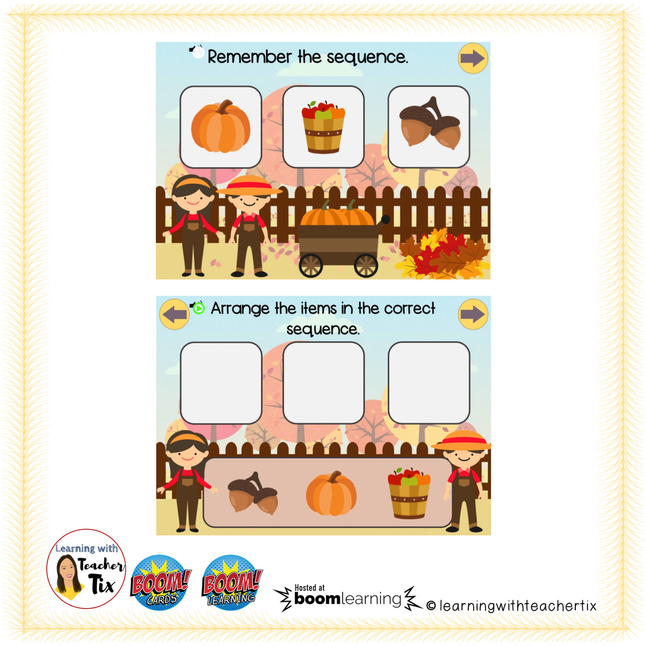 Thanksgiving Prepositions