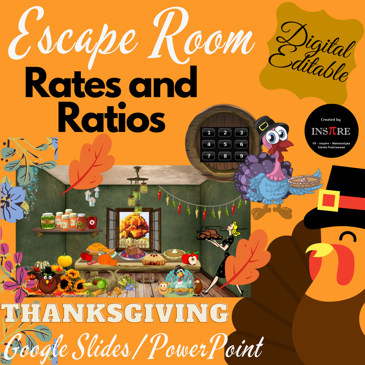 Thanksgiving Escape Room - Amped Up Learning