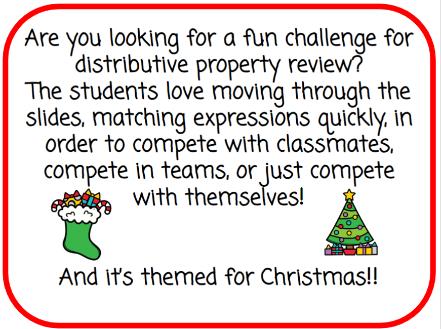 Distributive Property Lesson - with variables - Digital - Amped Up Learning