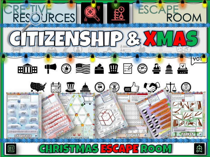 Civics Escape Room - Amped Up Learning