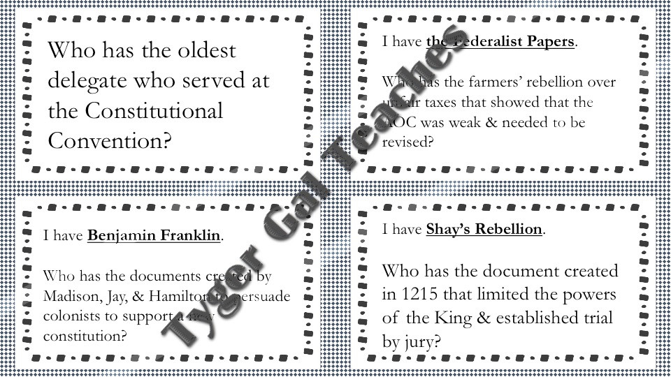 I Have, Who Has/Looping Cards-(Bundle-Early U.S. History) - Amped Up ...