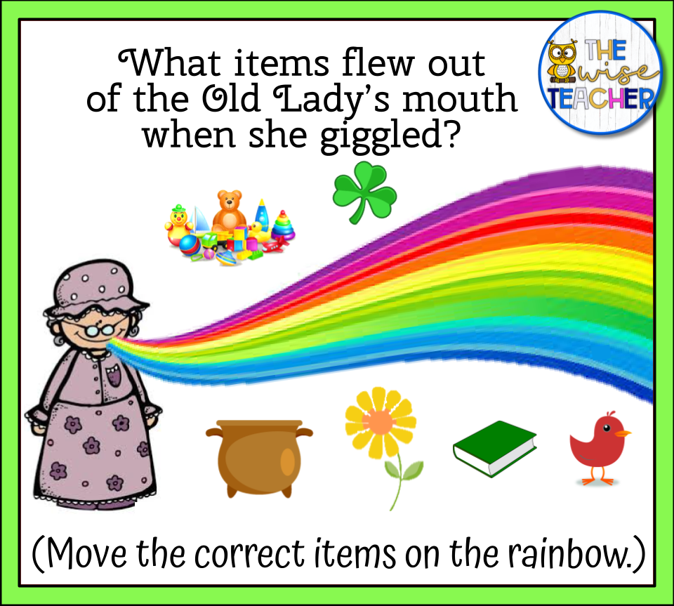 There Was An Old Lady Who Swallowed A Clover (PPT) INTERACTIVE