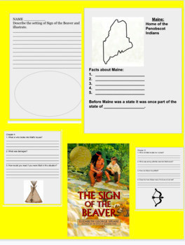 Sign of the Beaver Reading & Activity Packet