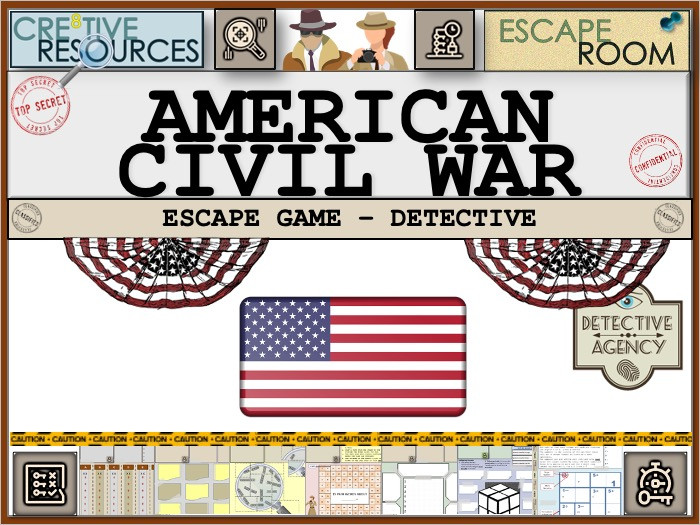 Slavery, Civil War and Abolition Escape Room