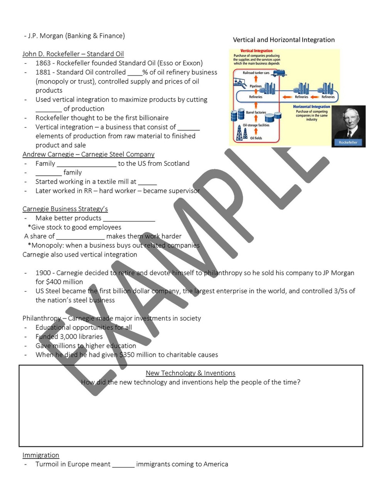 Industrialization & Urbanization PPT & Notes - Amped Up Learning