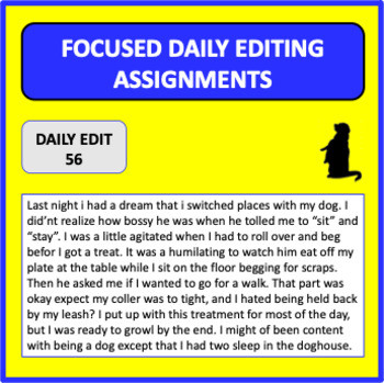 Daily Editing: Set 2