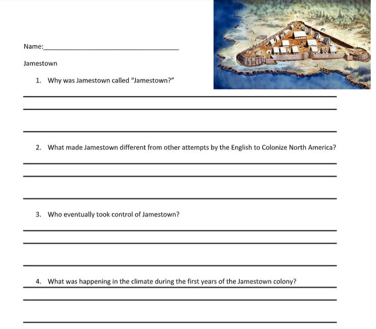 Save our History: the Secrets of Jamestown - Amped Up Learning