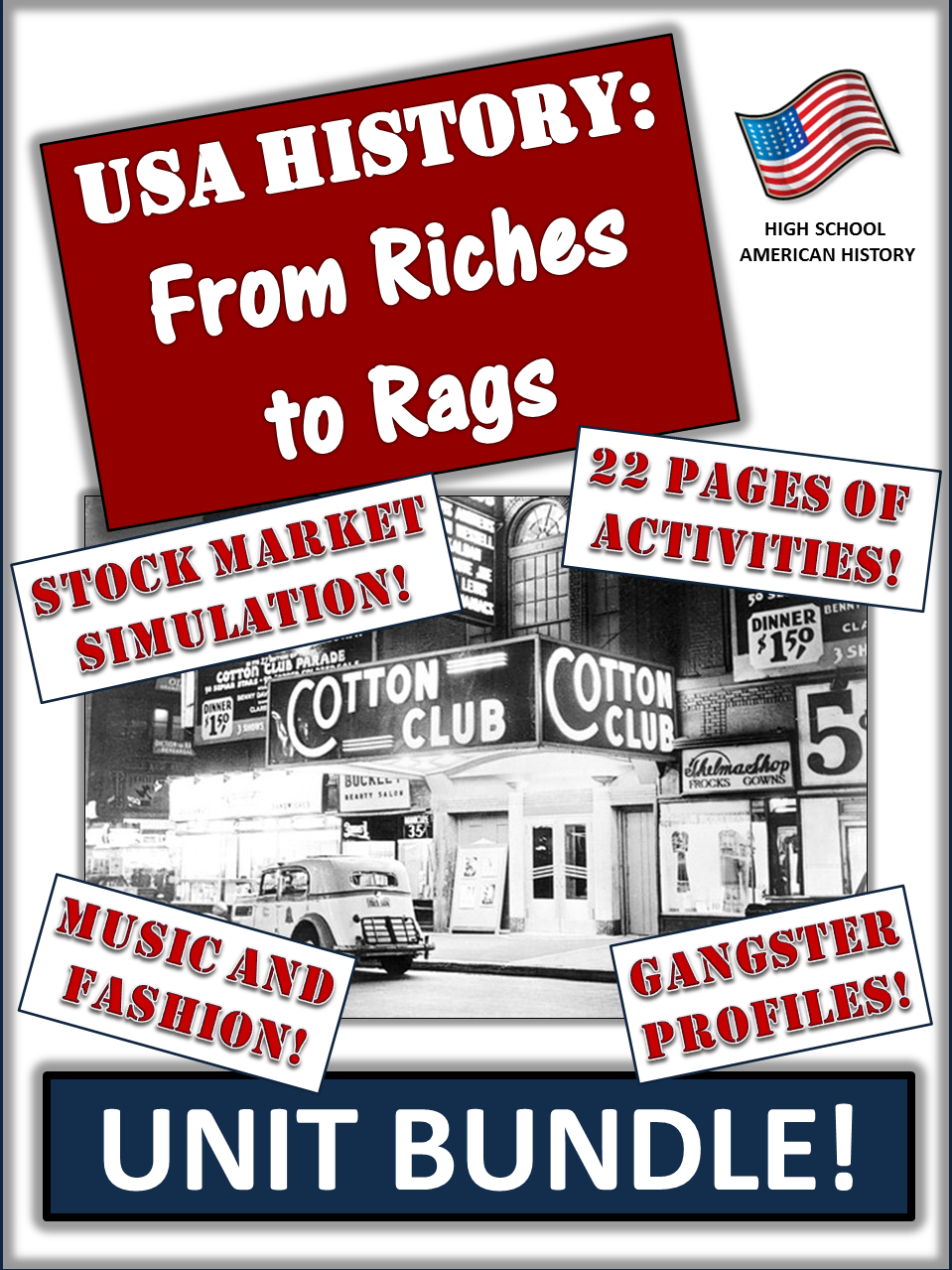 America in the 1920s and 1930s - "A Time of Great Change" - 70+ Pages ...