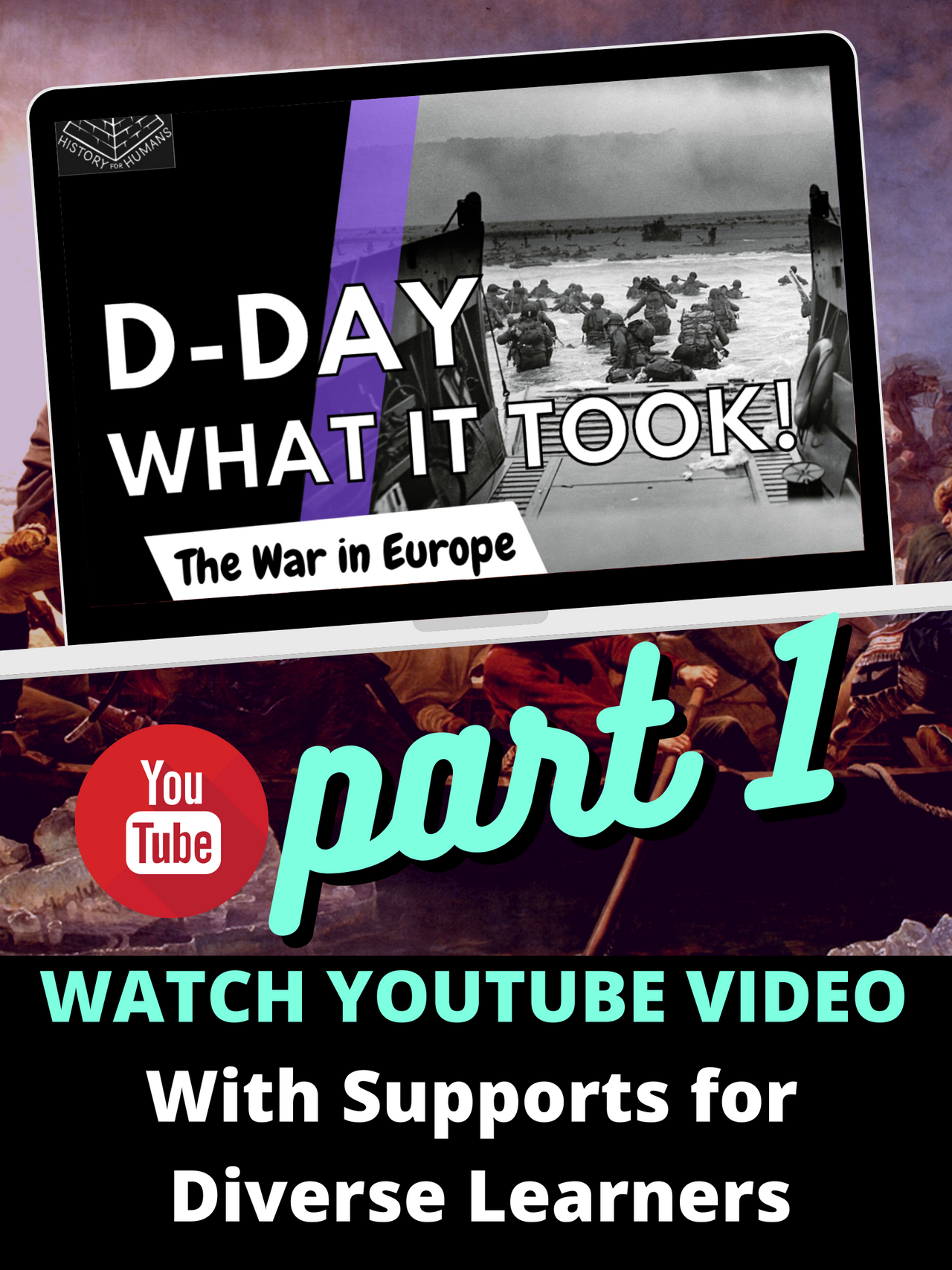 D-Day Primary Source Activity | VIDEO Lesson!