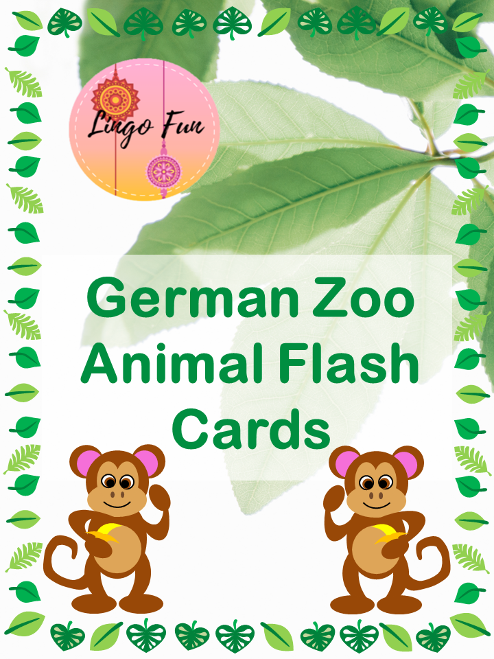 Flash Cards: Land Animals - Amped Up Learning