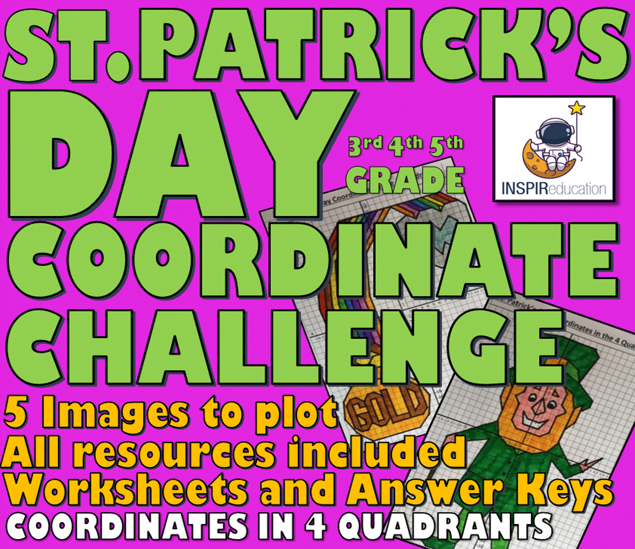 St Patrick's Day Coordinate Challenge: 5 Challenges, 4 Coordinates ...