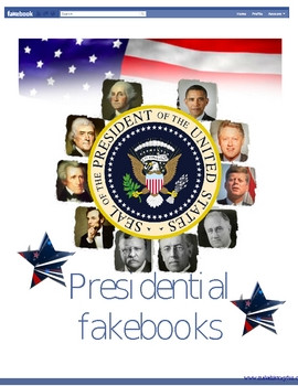 Fakebook Bundle-PowerPoint Project, Blank Templates, & Presidential ...