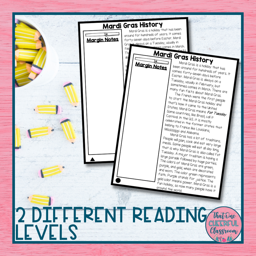Mardi Gras / Shrove Tuesday - Amped Up Learning