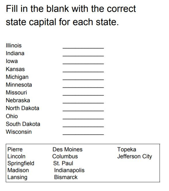 USA 5 Regions Quiz Bundle - Amped Up Learning