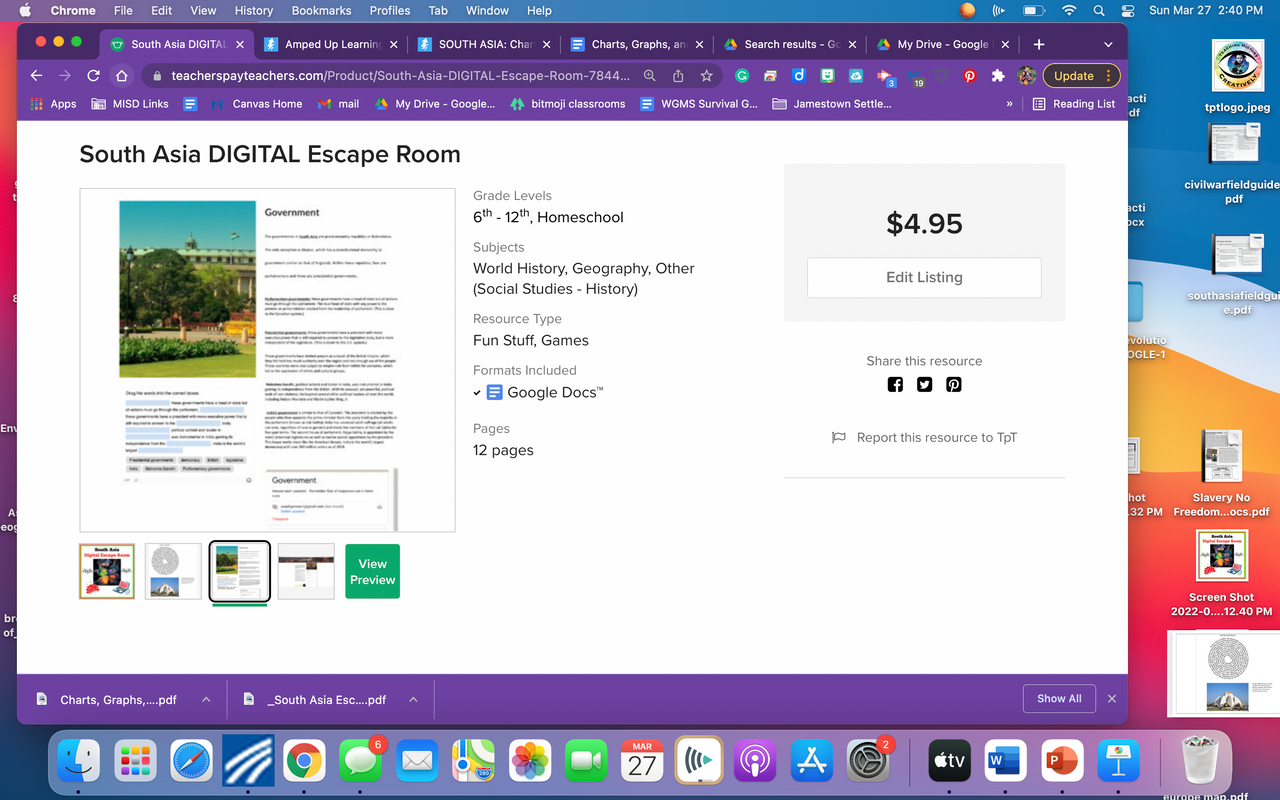 Asia ESCAPE ROOM! - Amped Up Learning