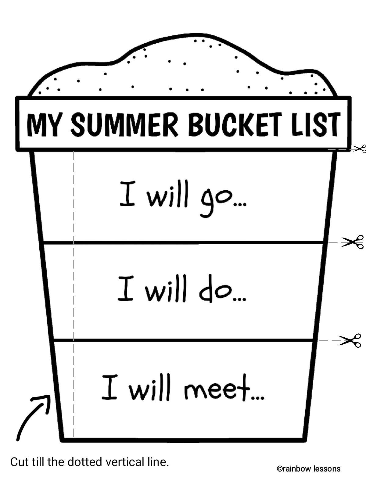 My Summer Bucket List | End of the Year Activities | Summer Bucket List ...