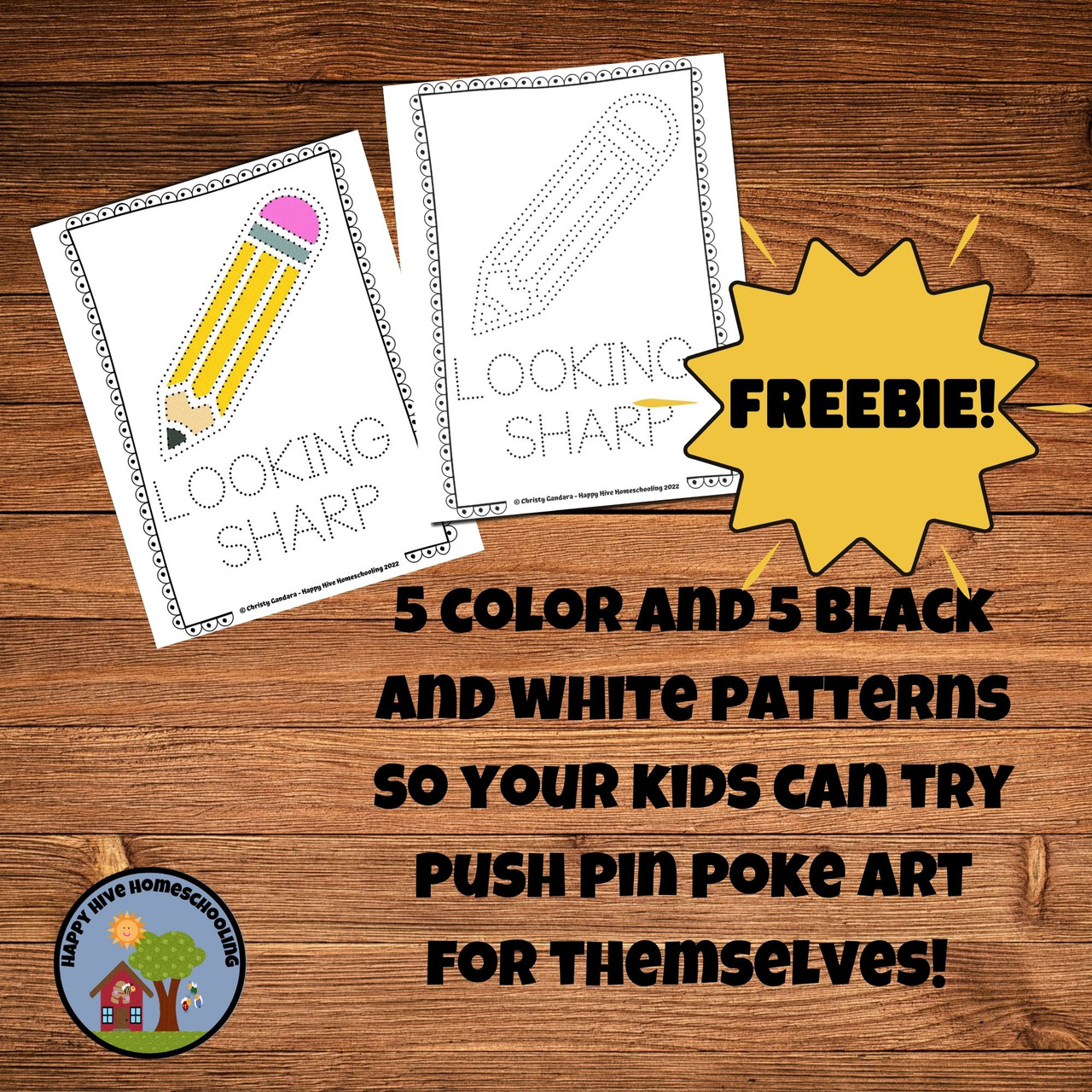 Fairy Themed Pin Art - Poke Art - Amped Up Learning