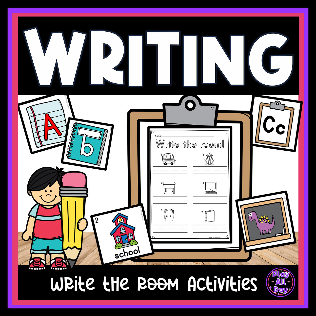 SCHOOL Write the Room | Writing Activities for Early Learners