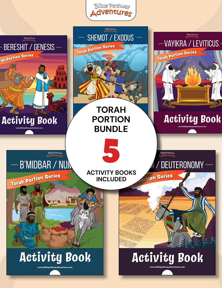 Weekly Torah Portion Coloring Activity Book