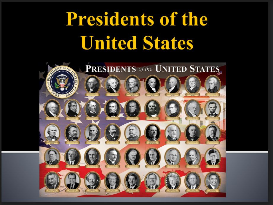 Presidents of the United States PowerPoint - Amped Up Learning