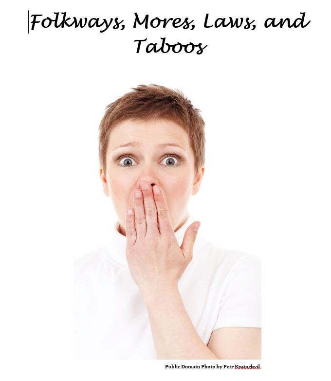 Folkways, Mores, Laws, and Taboos: A Game of Cultures and Customs ...