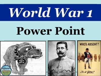 World War 1 webquest - Amped Up Learning