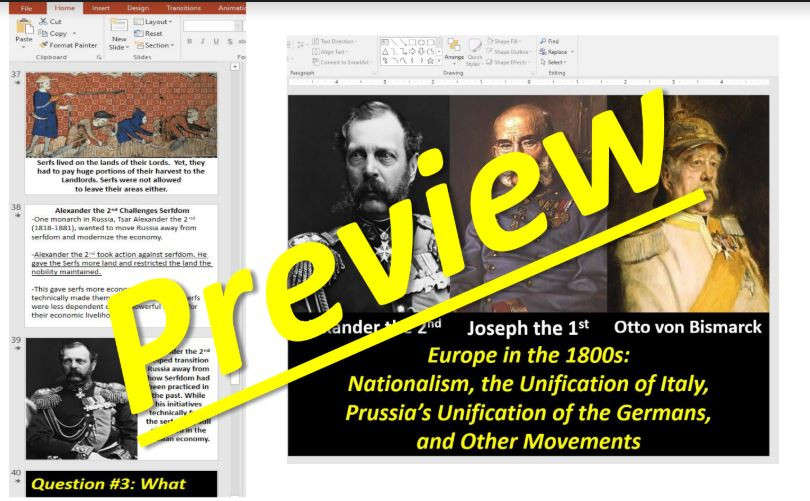 Nationalism in the Late 1800s: Italy and Germany - Amped Up Learning