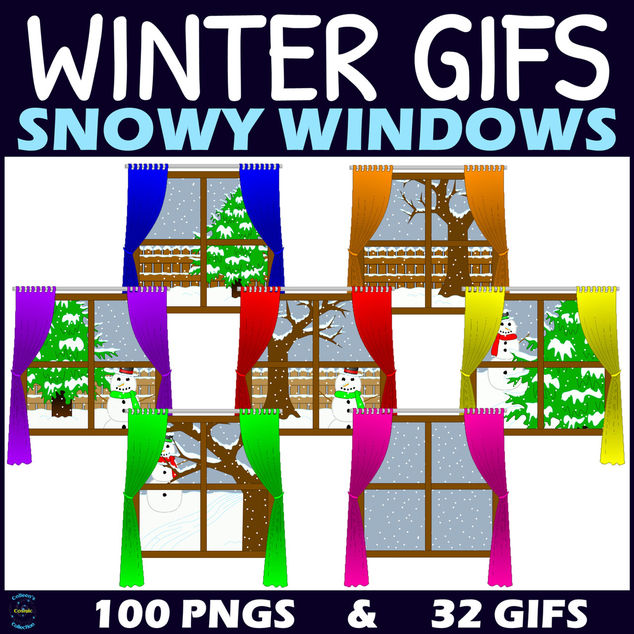 Winter clipart - Amped Up Learning
