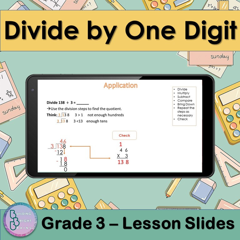 3rd Grade Math Spring Division Equal Groups in Google Slides EDITABLE ...
