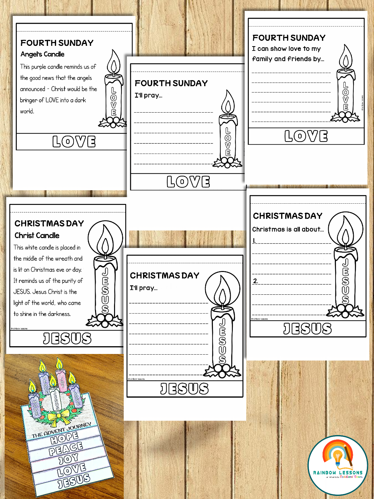 Advent Activities | Advent Wreath | Advent Calendar | Advent Writing ...