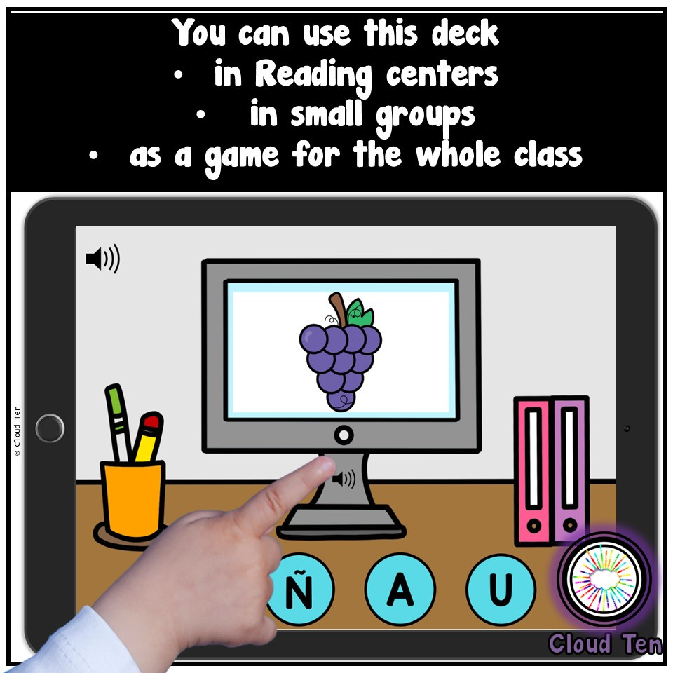 Letra W Boom Cards™ | Digital Task Cards