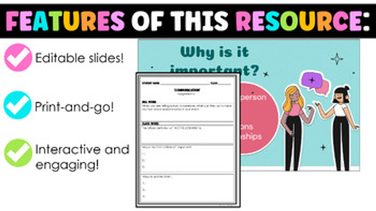 Leadership Bundle of Activities for Middle & High School Teens