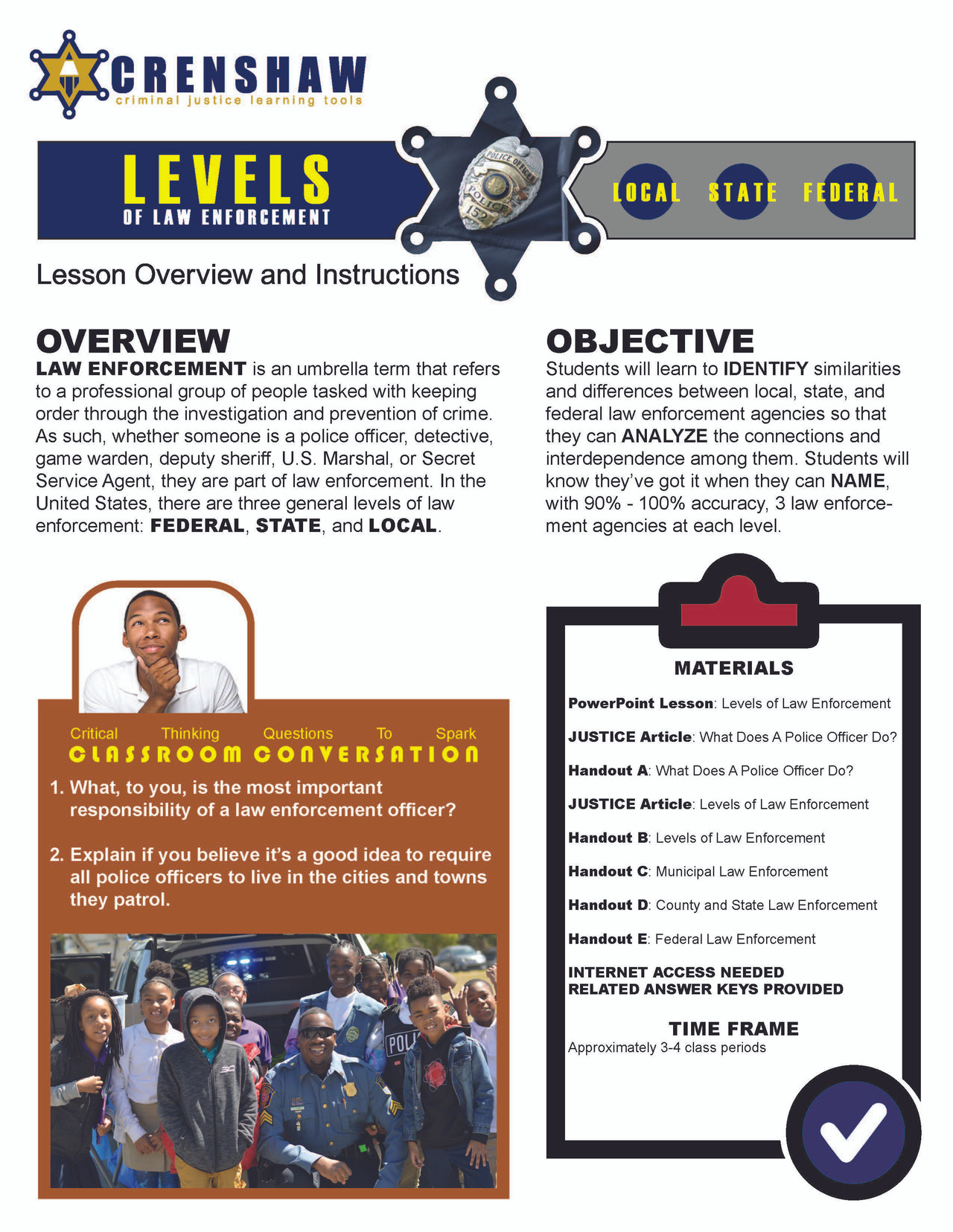 Bundle of CHAMPS and Voice Level Posters