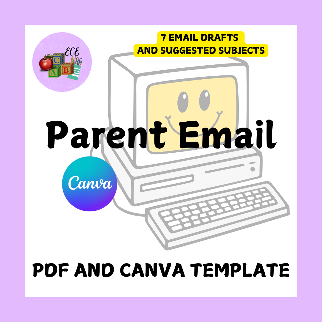 Parent Email Templates (PDF + Canva Link)