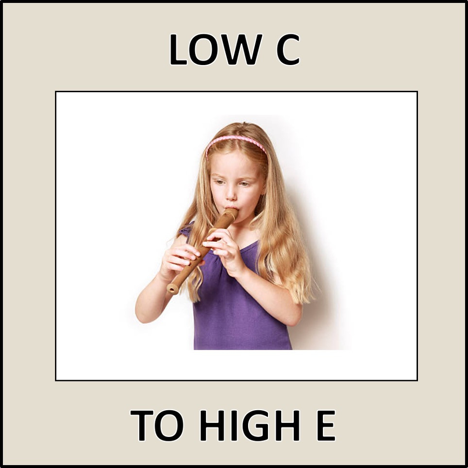 Recorder Fingering Posters