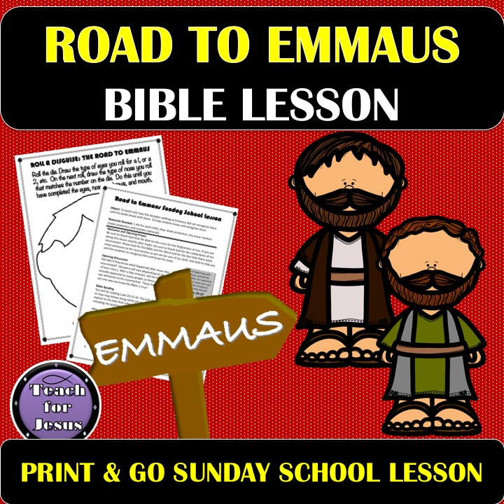 Road to Emmaus | Sunday School or Bible Lesson - Amped Up Learning