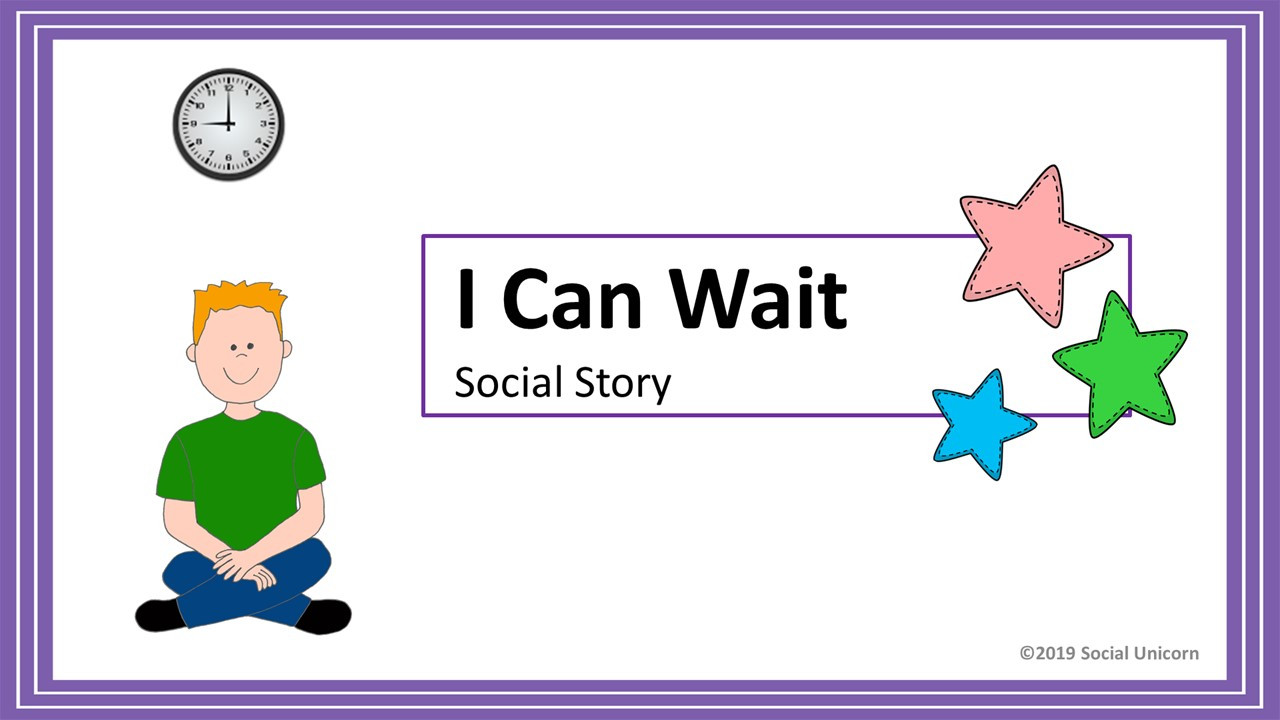 I Can Wait - Social Story - Amped Up Learning