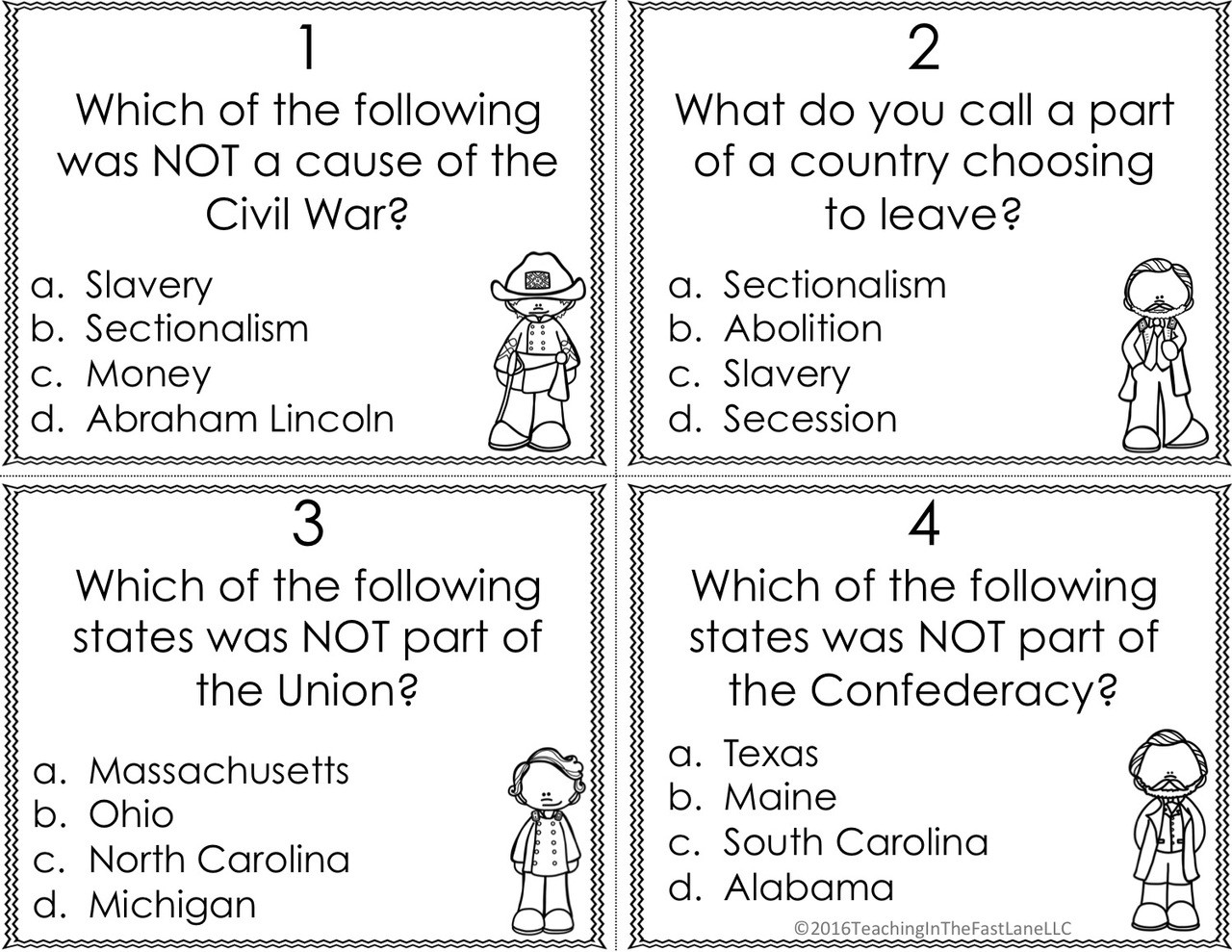 Civil War DBQ Bundle - Amped Up Learning