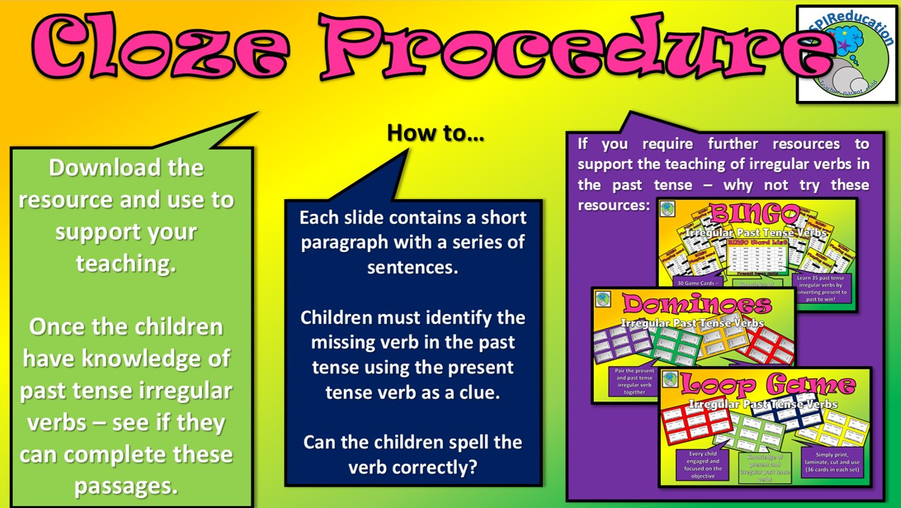 Irregular Verbs - Amped Up Learning