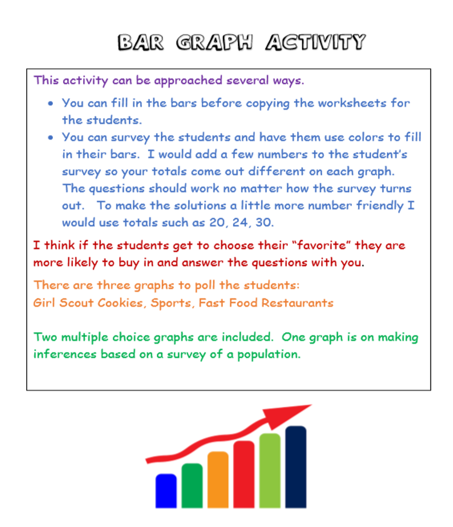 Bar Graph Activity - Amped Up Learning