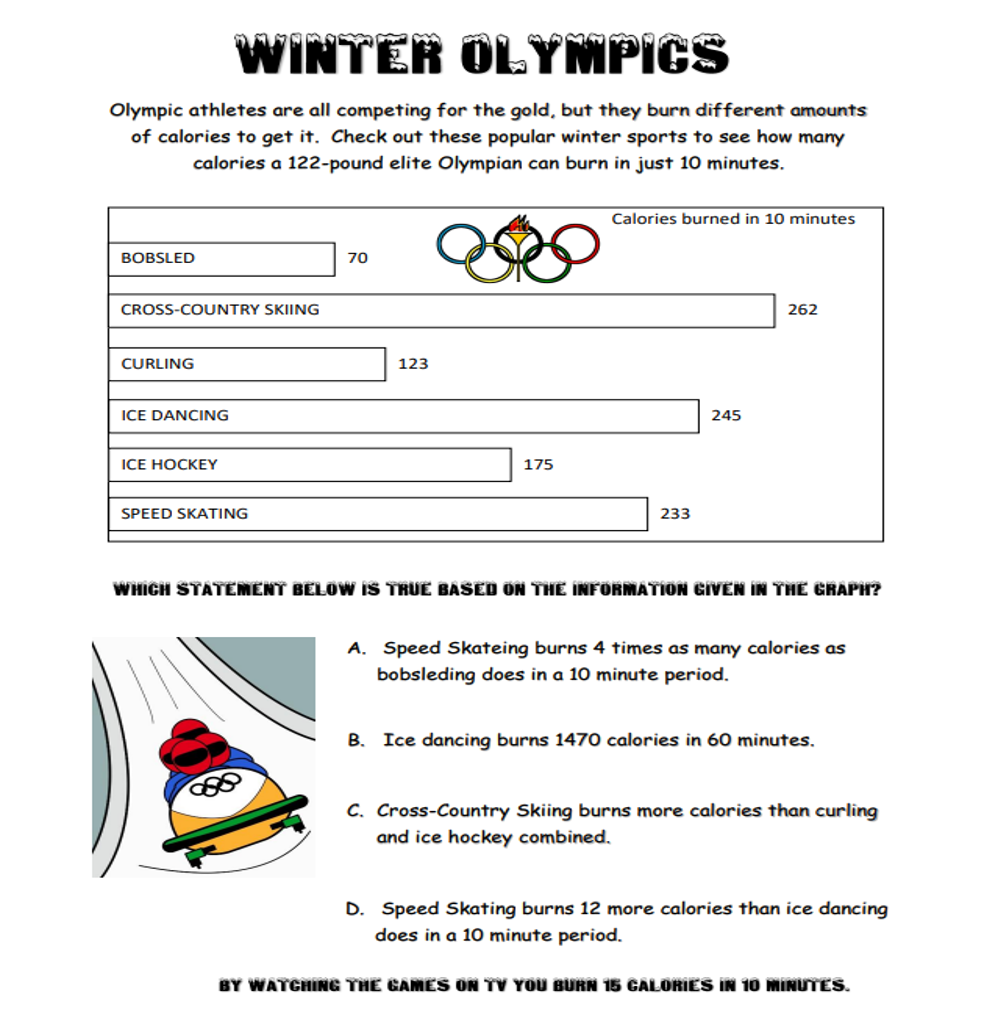 Circle and Bar Graph Practice - Amped Up Learning