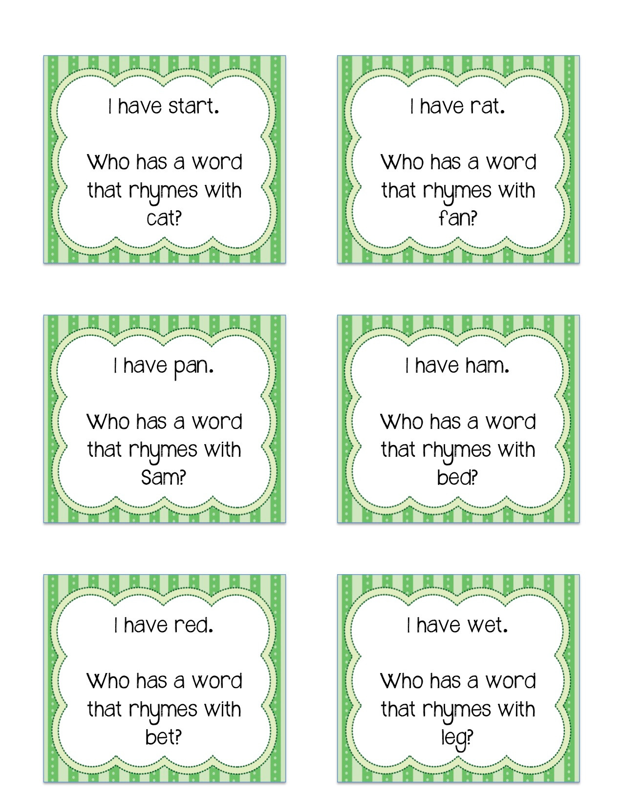 CVC WORDS Match Game - Amped Up Learning