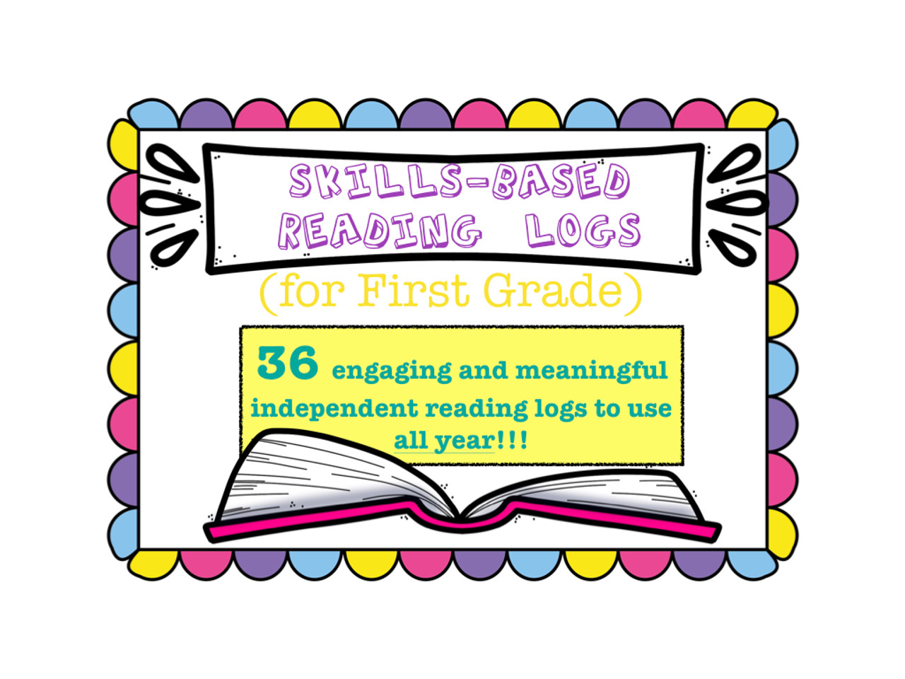 Skills-based Reading Logs for 2nd Grade - Amped Up Learning