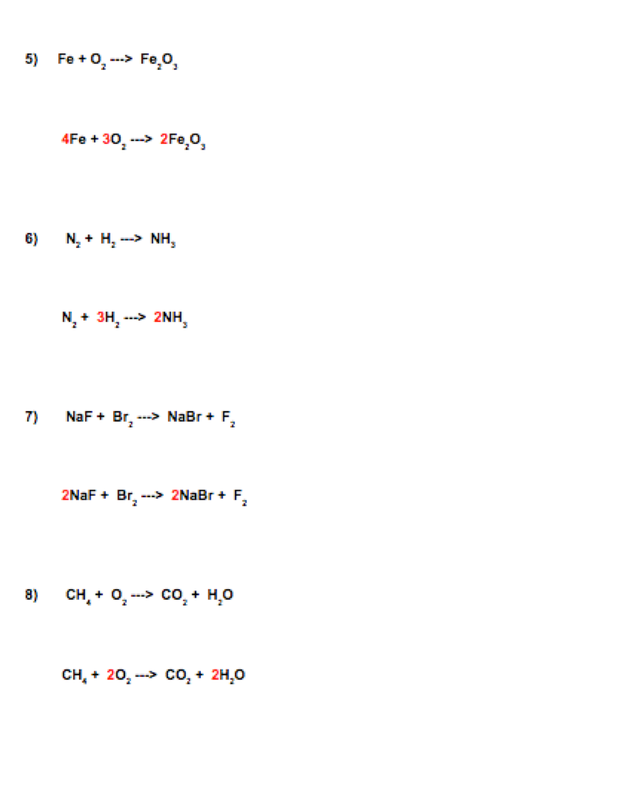 Balancing Chemical Equations - Amped Up Learning