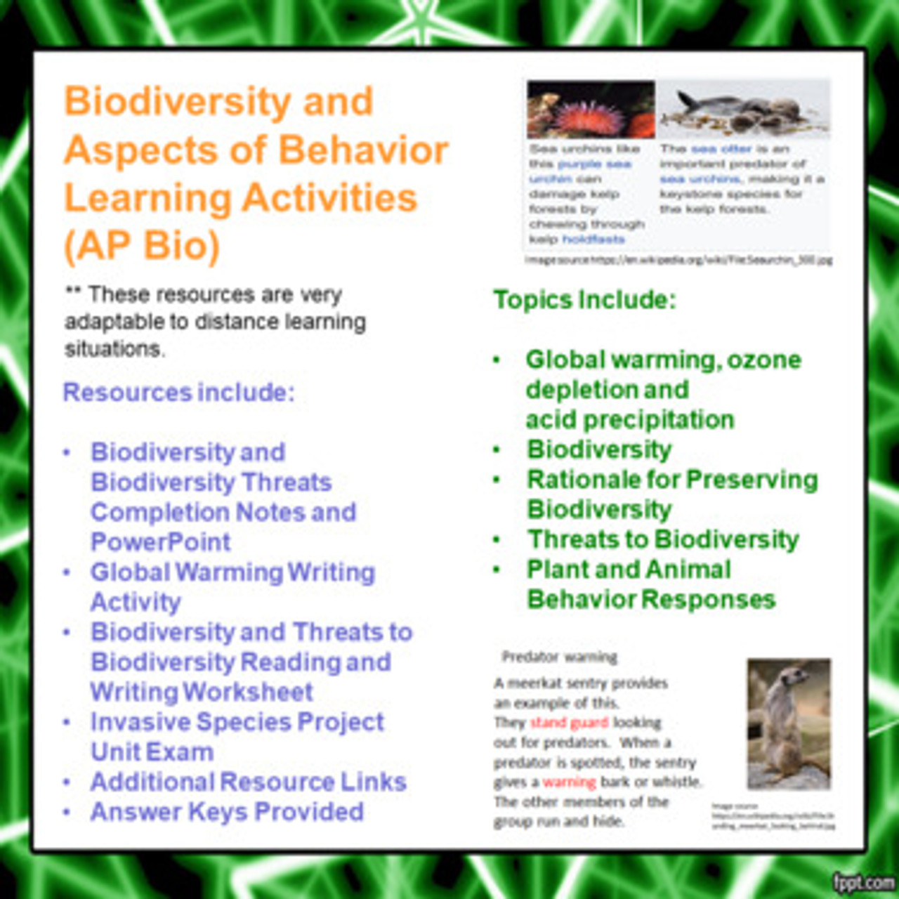 Biodiversity - Bundle - Amped Up Learning