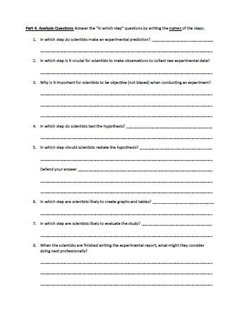 Introduction to the Scientific Method Worksheet - Amped Up Learning